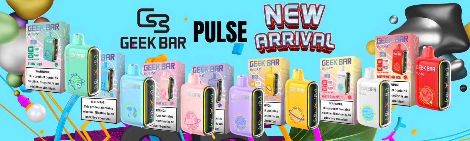 [Geek Bar Nicotine Free Vape] Geek Bar Pulse Zero Nicotine Disposable – Eightvape